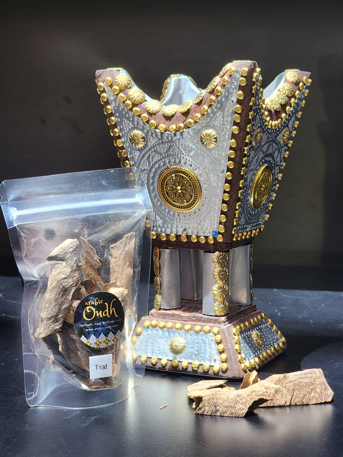 Saudi Traditional Incense Burner – Arabic Oudh Incense